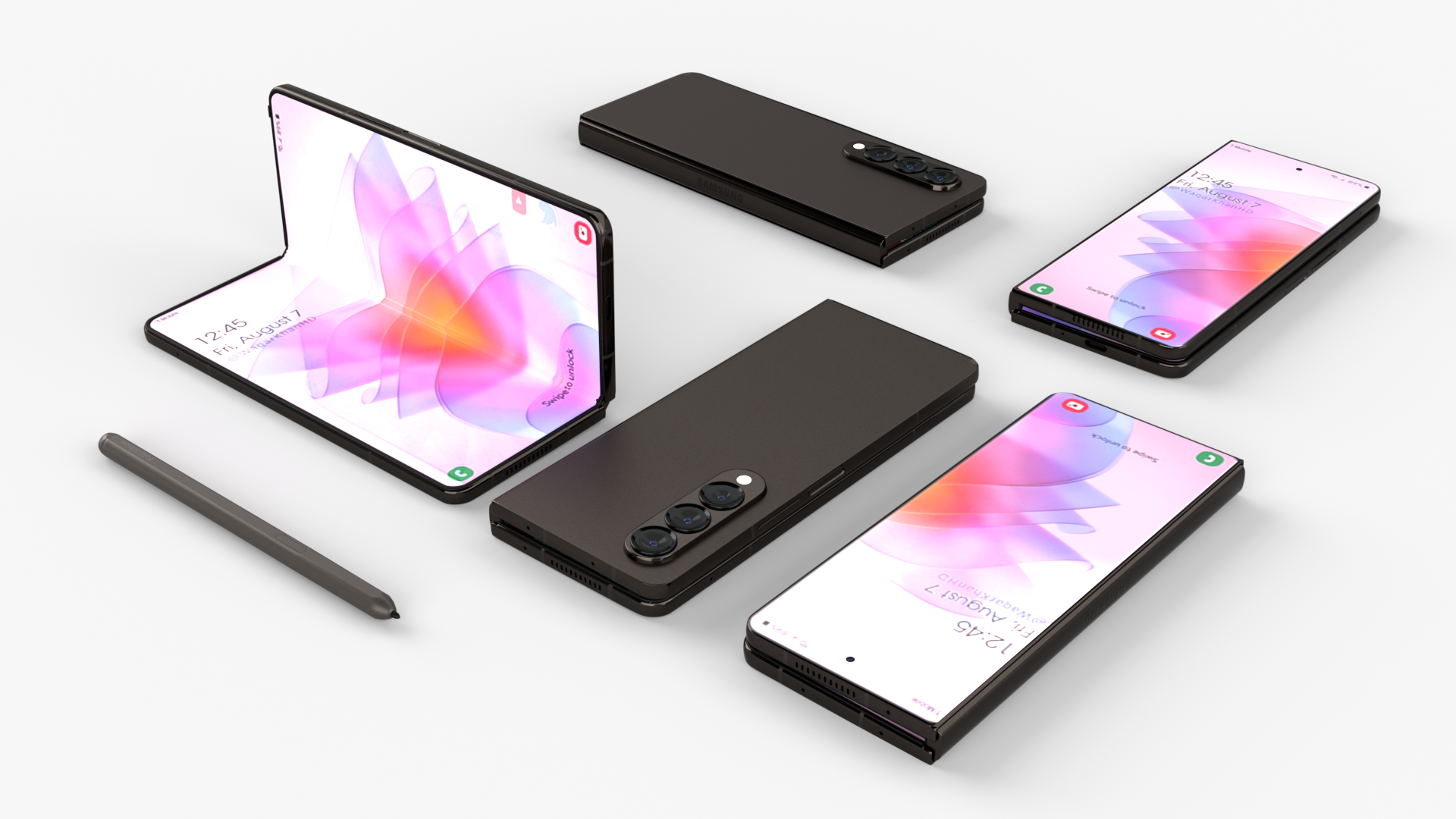 Samsung Galaxy Z Fold 4 - Buy Royalty Free 3D model by dika3d ...